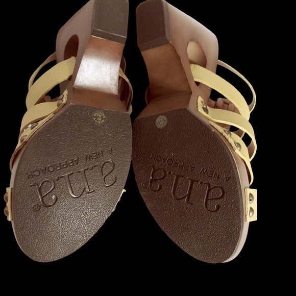 A.N.A, A New Approach | Shoes | Ana Heels Wedge Heel Sandals Womens ...